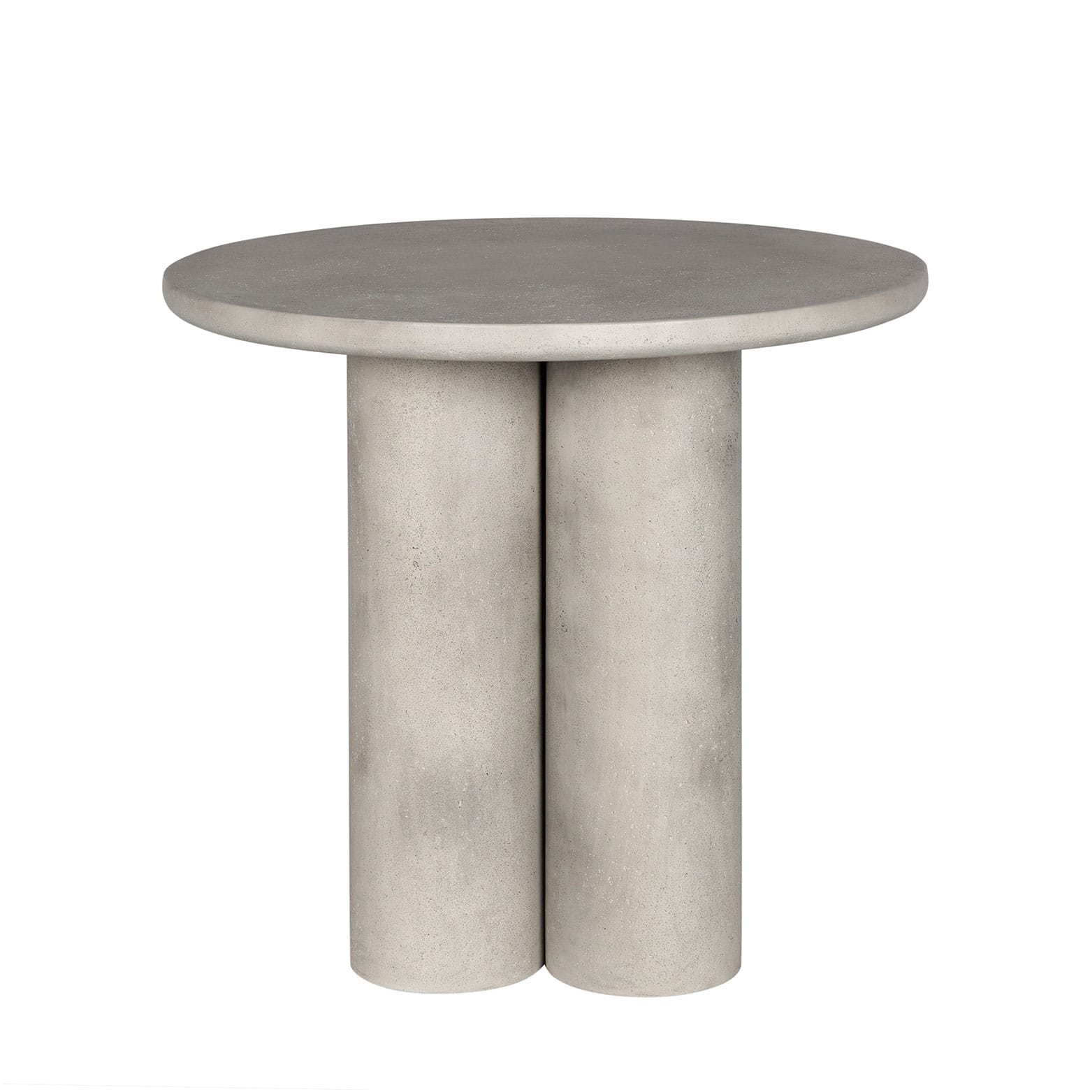 Triple Column GFRC Round Table - Aurora Craft Furniture