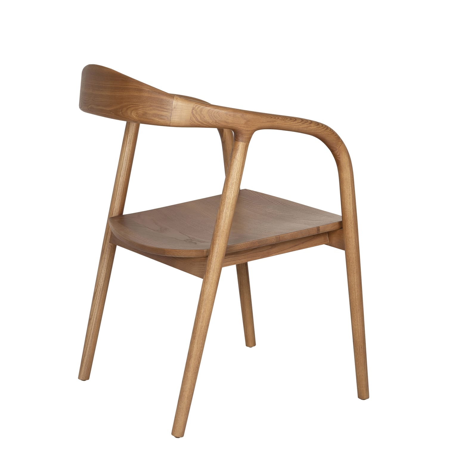 Natural Teak Wood Dining Chair - Aurora Craft Furniture