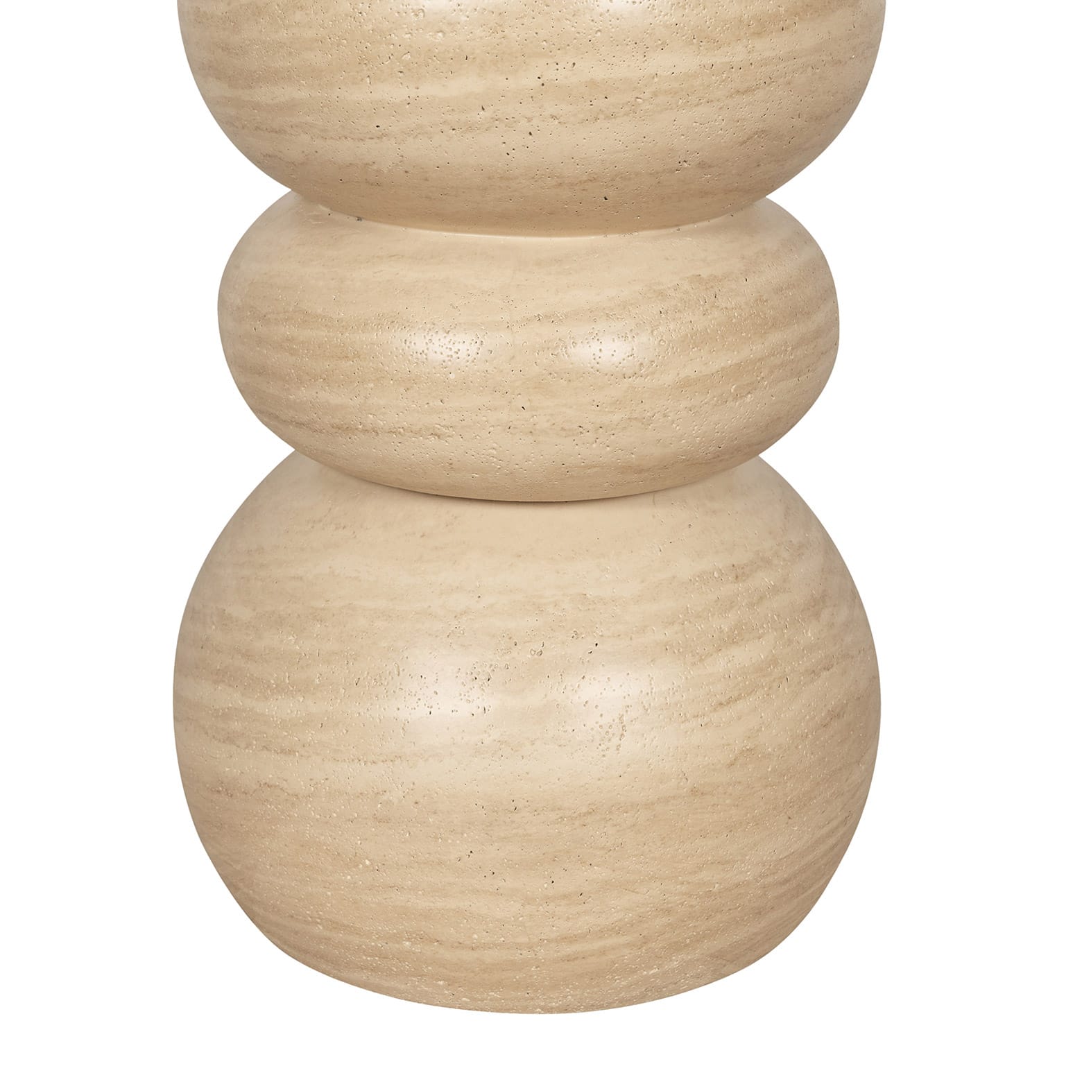 Pebble Stack GFRC Side Table - Aurora Craft Furniture