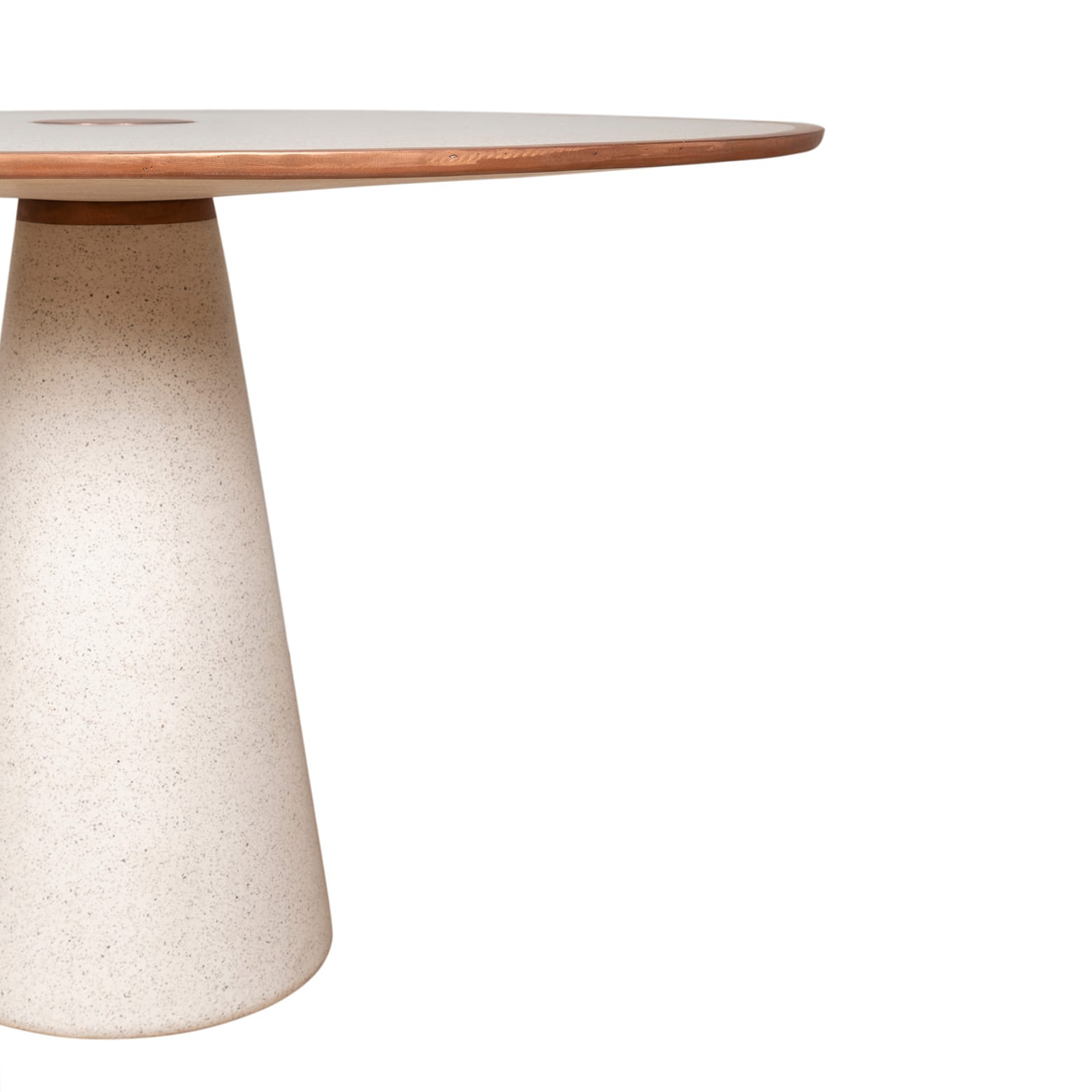 Radial GFRC Bronze Dining Table - Aurora Craft Furniture