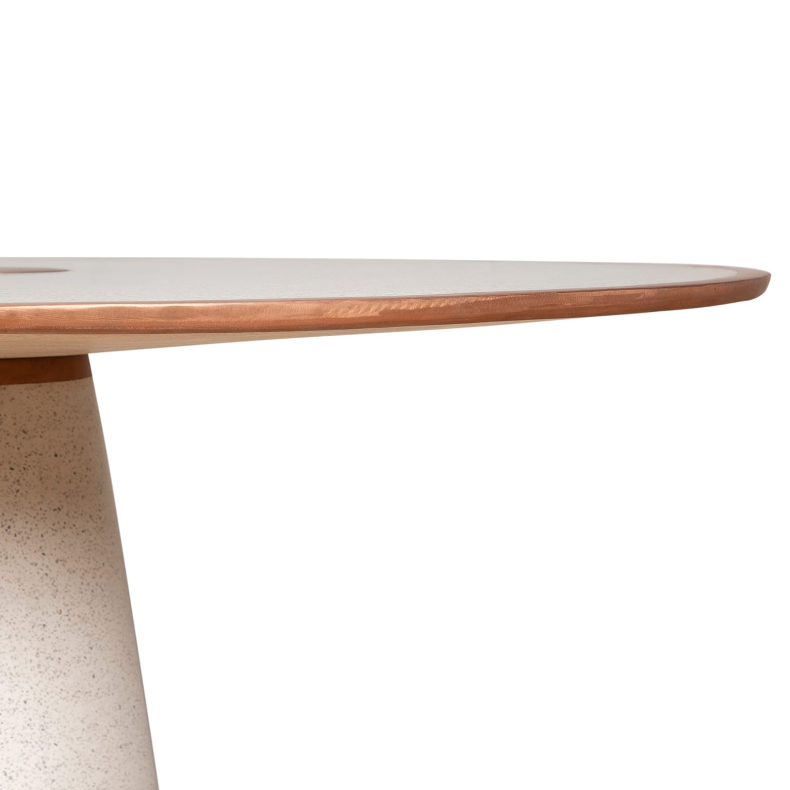 Radial GFRC Bronze Dining Table - Aurora Craft Furniture