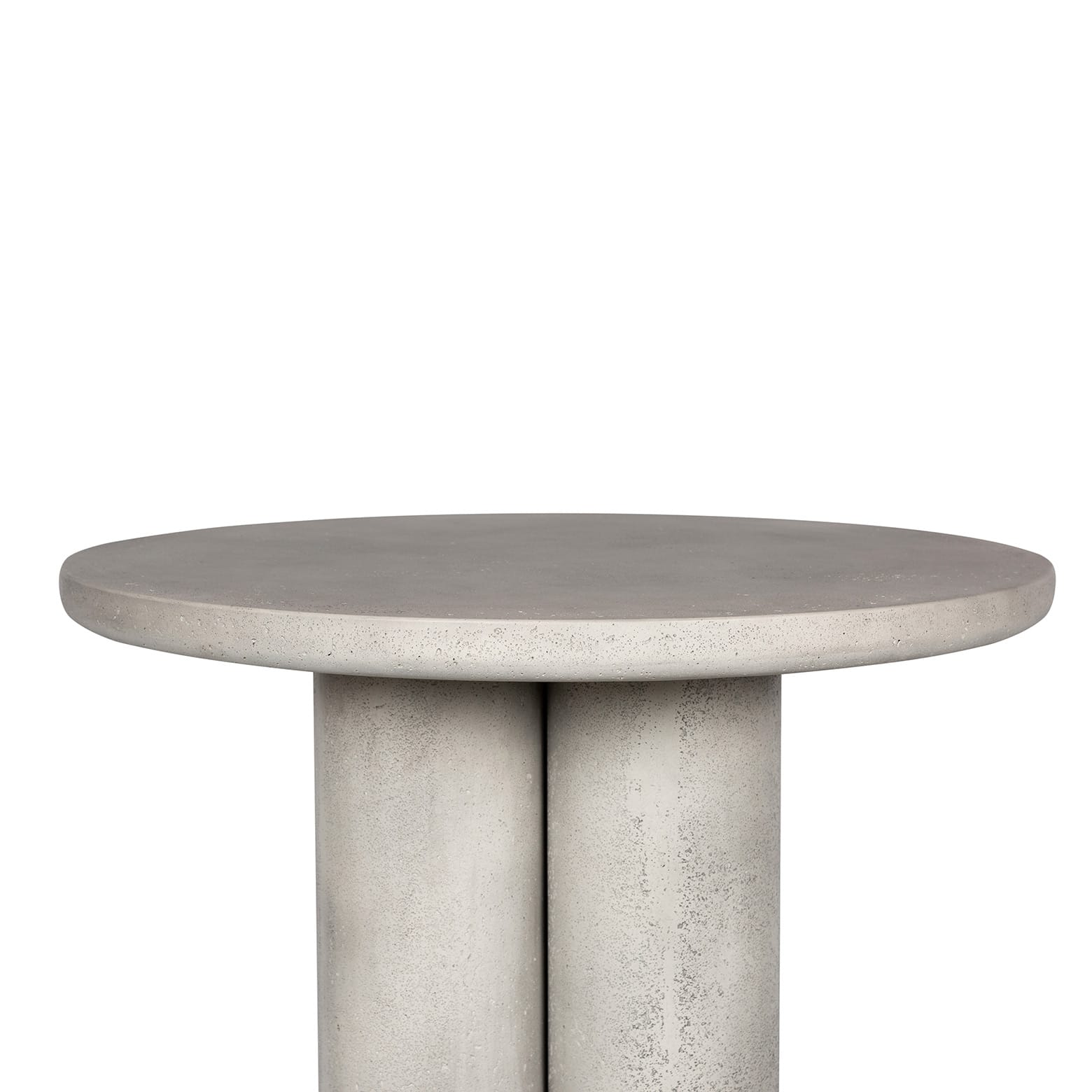 GFRC Bar Table with Triple Cylindrical Base - Aurora Craft Furniture