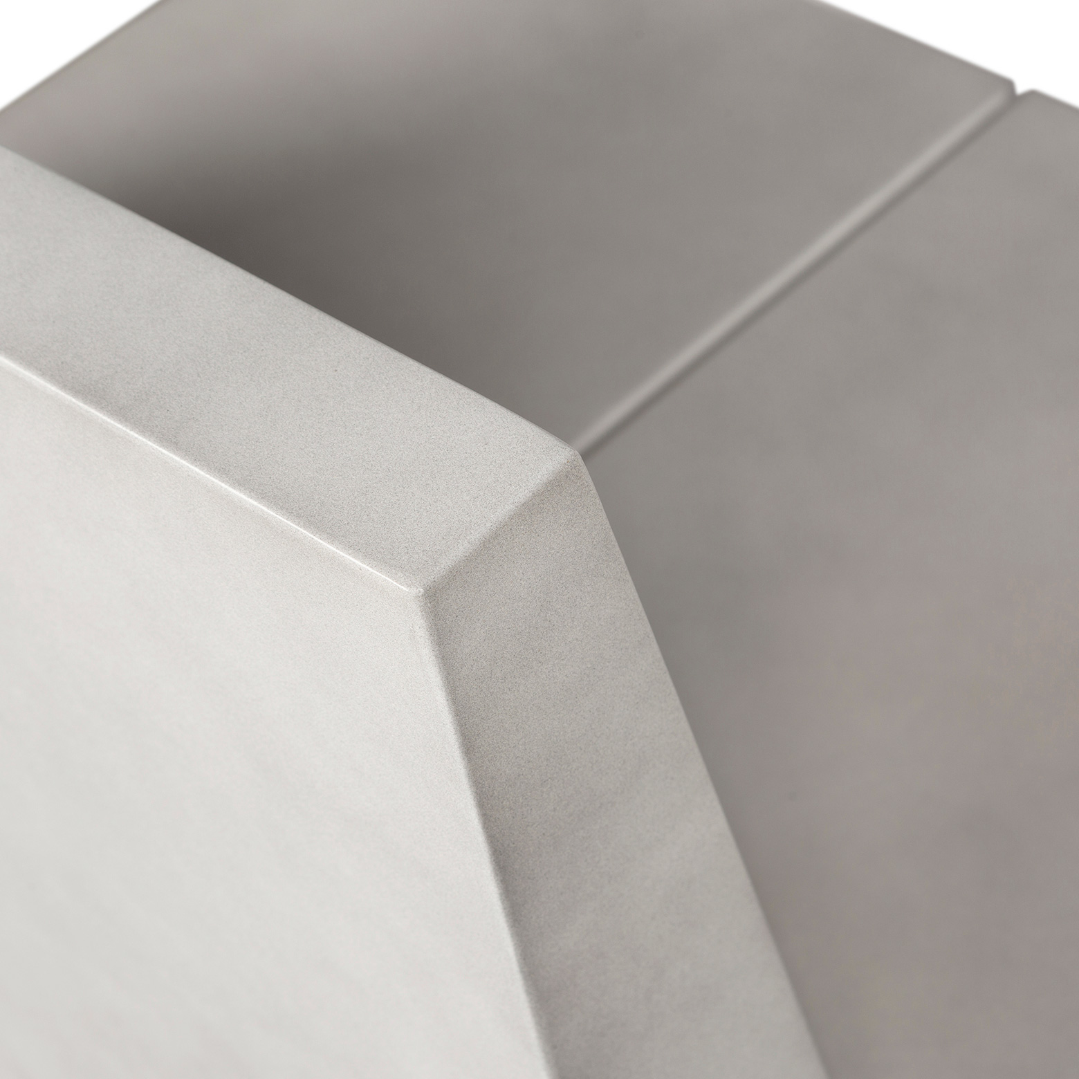 Modular GFRC Sofa with Monolithic Block Form - Aurora Craft Furniture