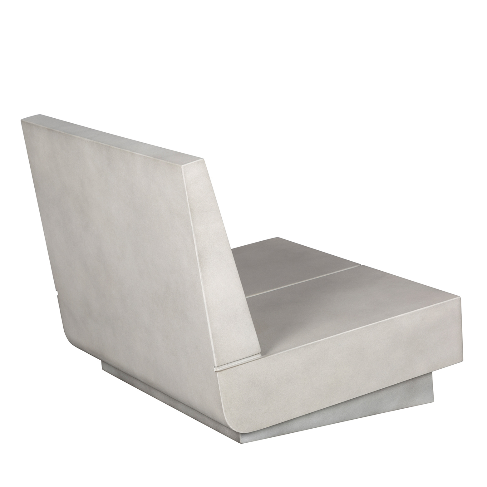 Modular GFRC Sofa with Monolithic Block Form - Aurora Craft Furniture
