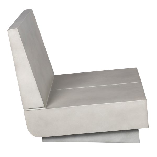 Modular GFRC Sofa with Monolithic Block Form - Aurora Craft Furniture