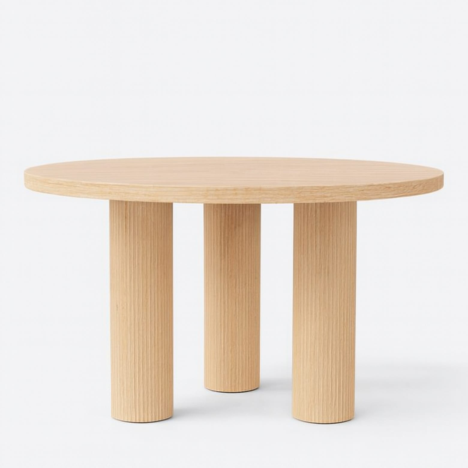 Round Fluted GFRC Dining Table - Aurora Craft Furniture