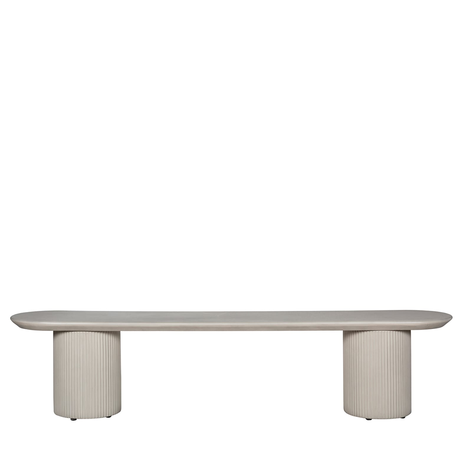TwinBase GFRC Bench - Aurora Craft Furniture